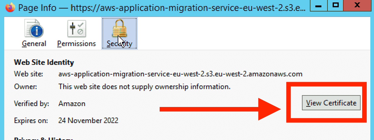 SSL: CERTIFICATE_VERIFY_FAILED error when trying to install AwsReplicationWindowsInstaller.exe ...