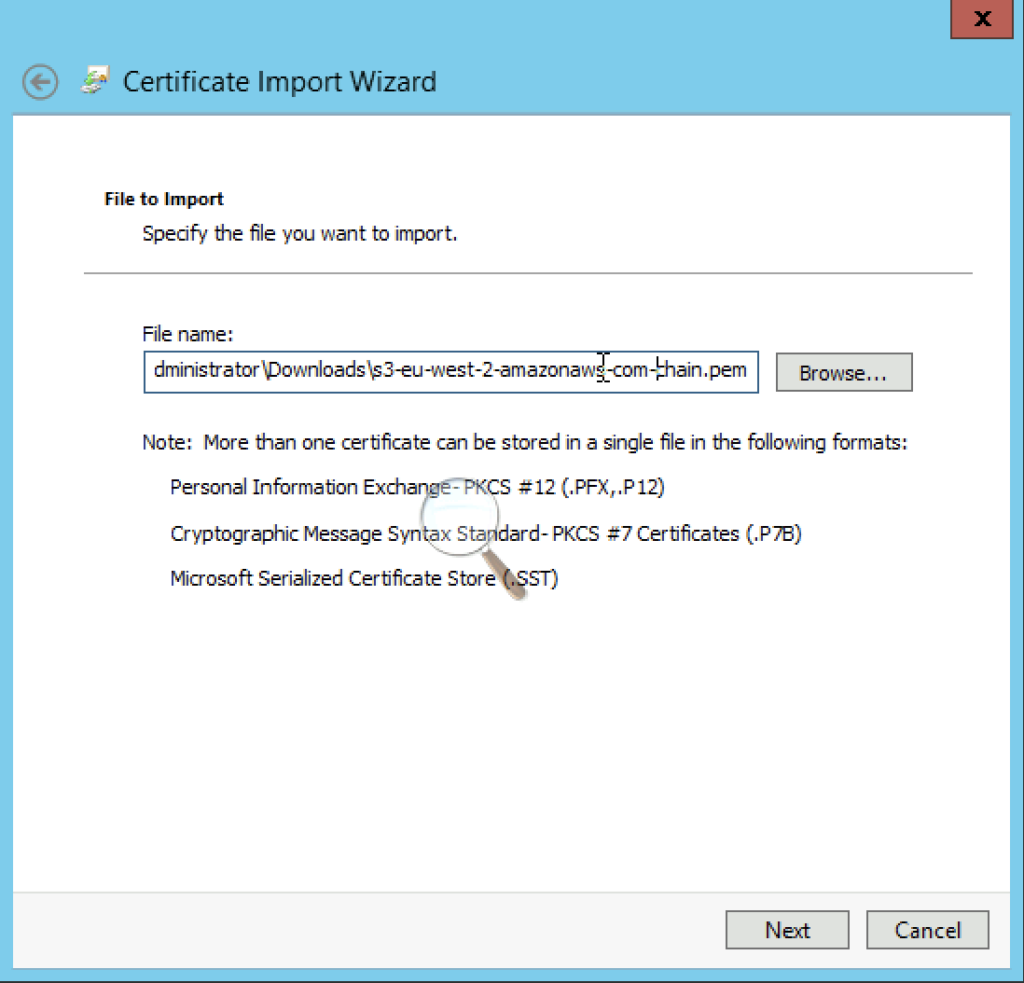 SSL: CERTIFICATE_VERIFY_FAILED error when trying to install AwsReplicationWindowsInstaller.exe ...